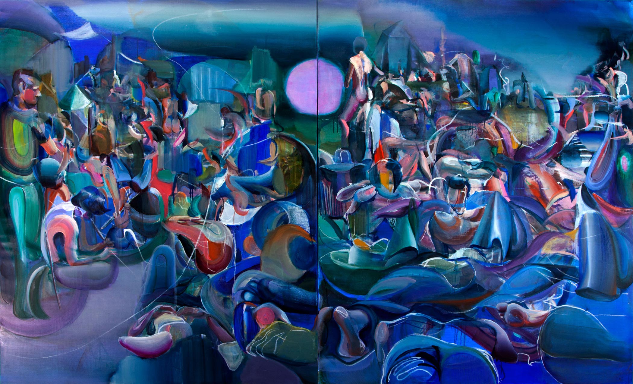 'A Groupshow' - solo show by Justine Otto, Vernissage Fr, 27.6.